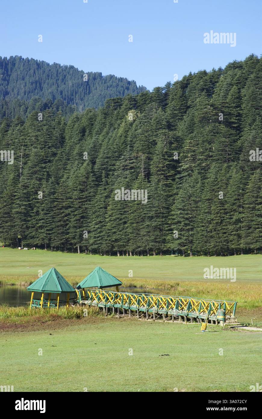 Khajjiar lake himachal hi-res stock photography and images - Alamy