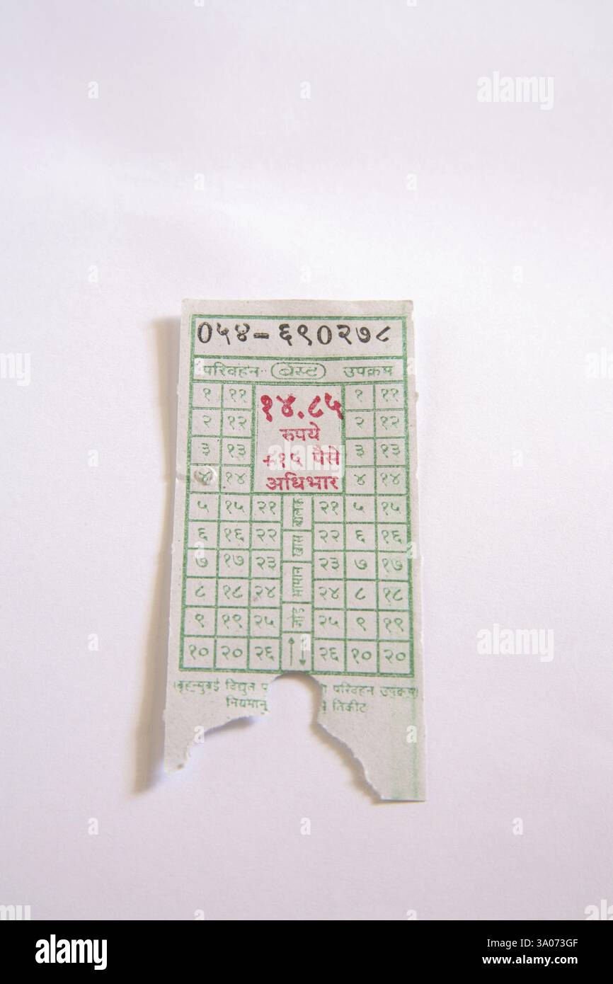 BEST bus ticket on white background Stock Photo - Alamy