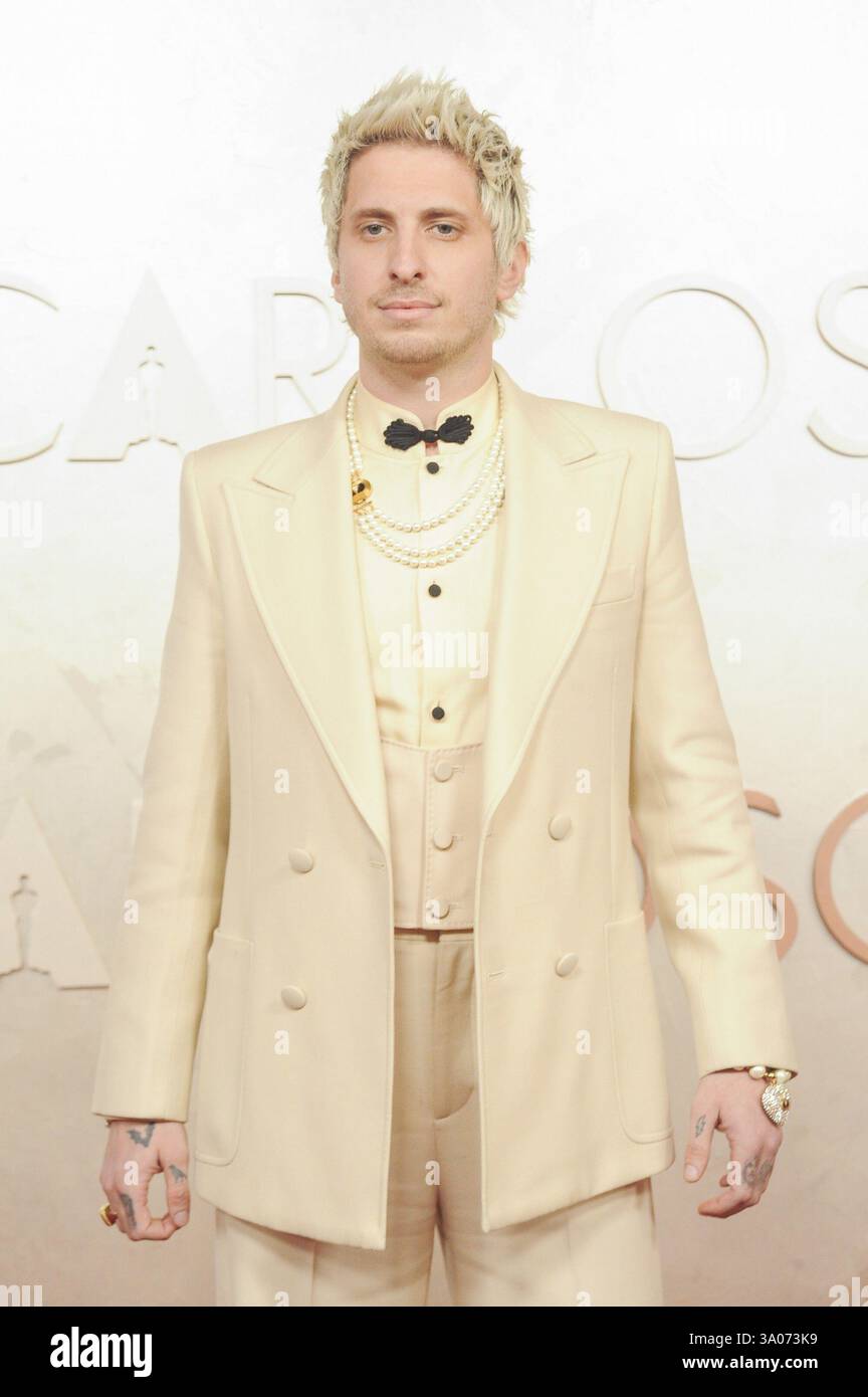 Ca. 02nd Mar, 2025. Andrew Watt at arrivals for The 97th Academy Awards - Arrivals 1, Dolby ...