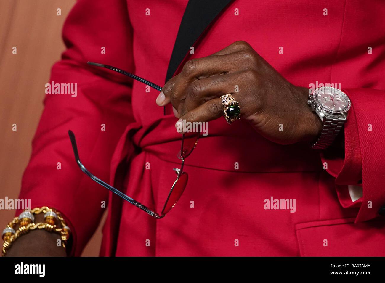 Colman Domingo arrives at the Oscars on Sunday, March 2, 2025, at the ...