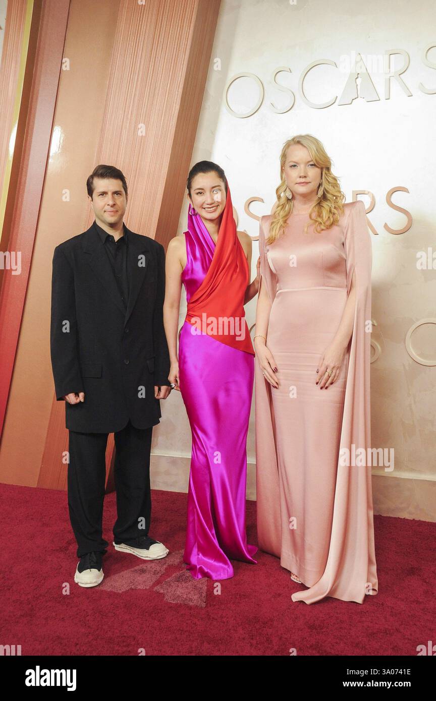 Ca. 02nd Mar, 2025. Eric Nyari, Shiori Ito, Hanna Aqvilin at arrivals ...