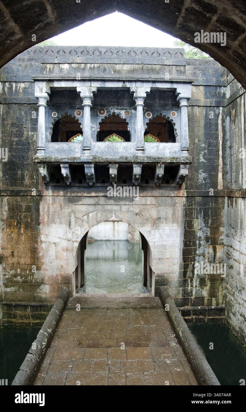 Old step well, Limb sheri, Satara, Maharashtra, India, Asia Stock Photo ...