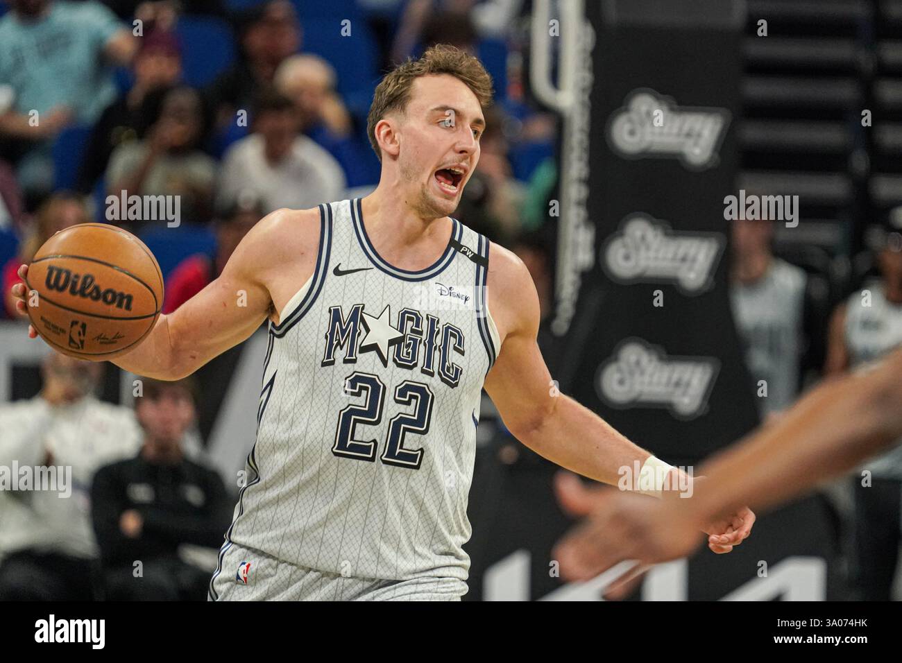 Orlando, Florida, USA, March 2, 2025, Orlando Magic forward Franz ...