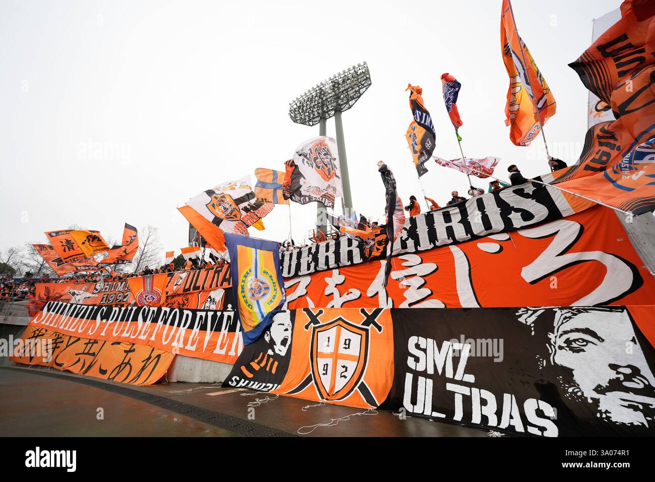 Shimizu S-Pulse fans, MARCH 2, 2025 - Football / Soccer : 2025 J1 ...