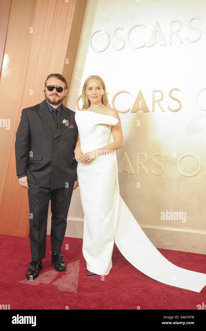 Ca. 02nd Mar, 2025. Brady Corbet, Mona Fastvold at arrivals for The ...