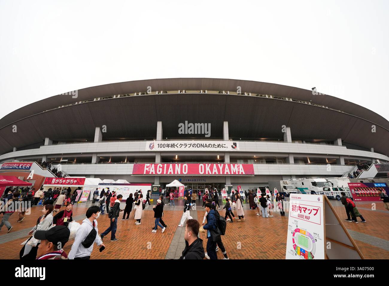 JFE Harenokuni Stadium, Okayama, Japan. 2nd Mar, 2025. JFEJFE Harenokuni Stadium, MARCH 2, 2025 ...
