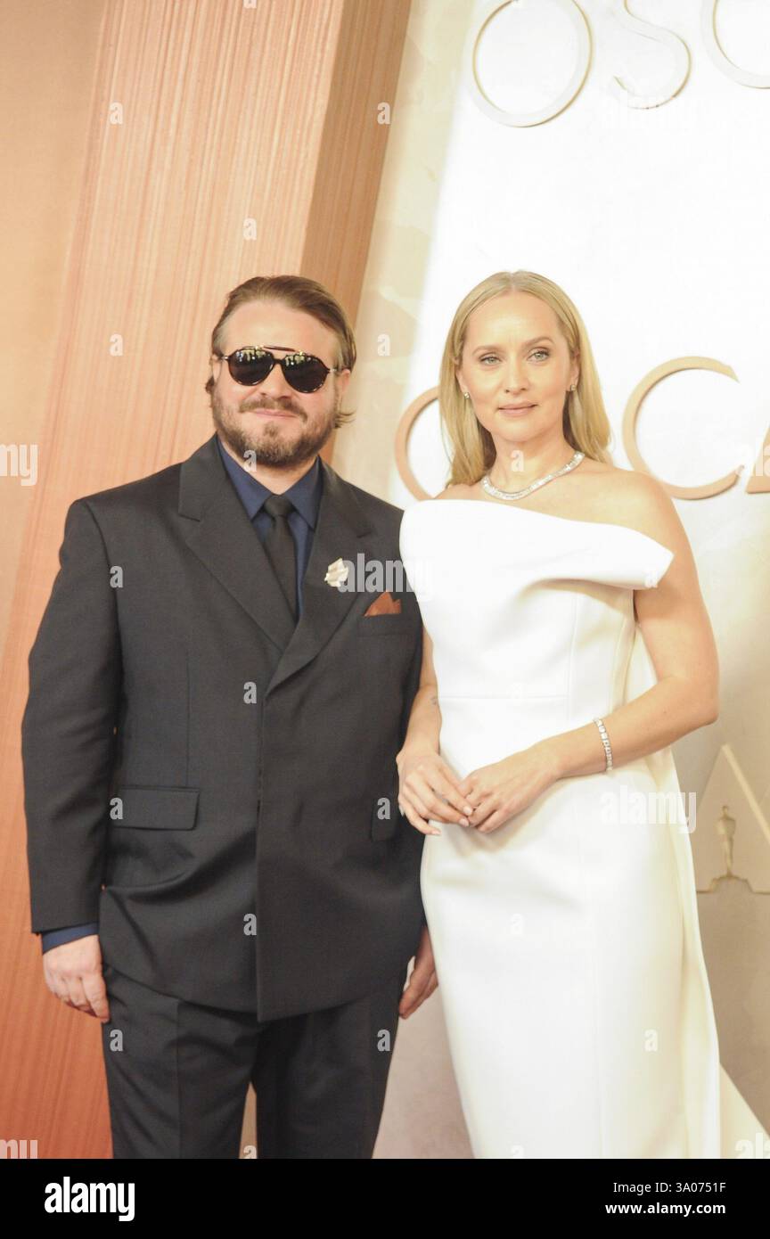 Ca. 02nd Mar, 2025. Brady Corbet, Mona Fastvold at arrivals for The ...