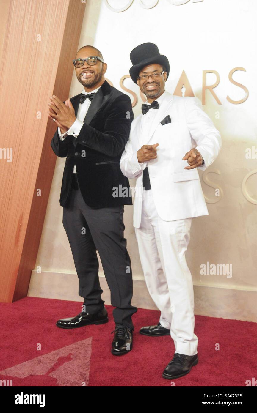 Ca. 02nd Mar, 2025. Clarence Maclin, John 'Divine G' Whitfield at ...