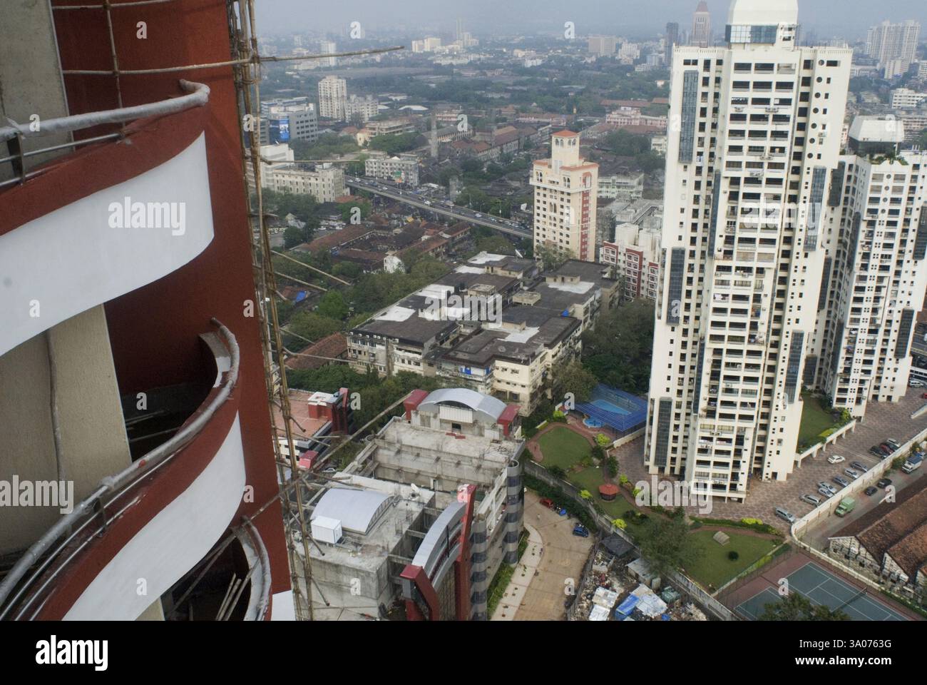 An Aerial View of Modern Architecture Lower Parel, Mumbai Bombay ...