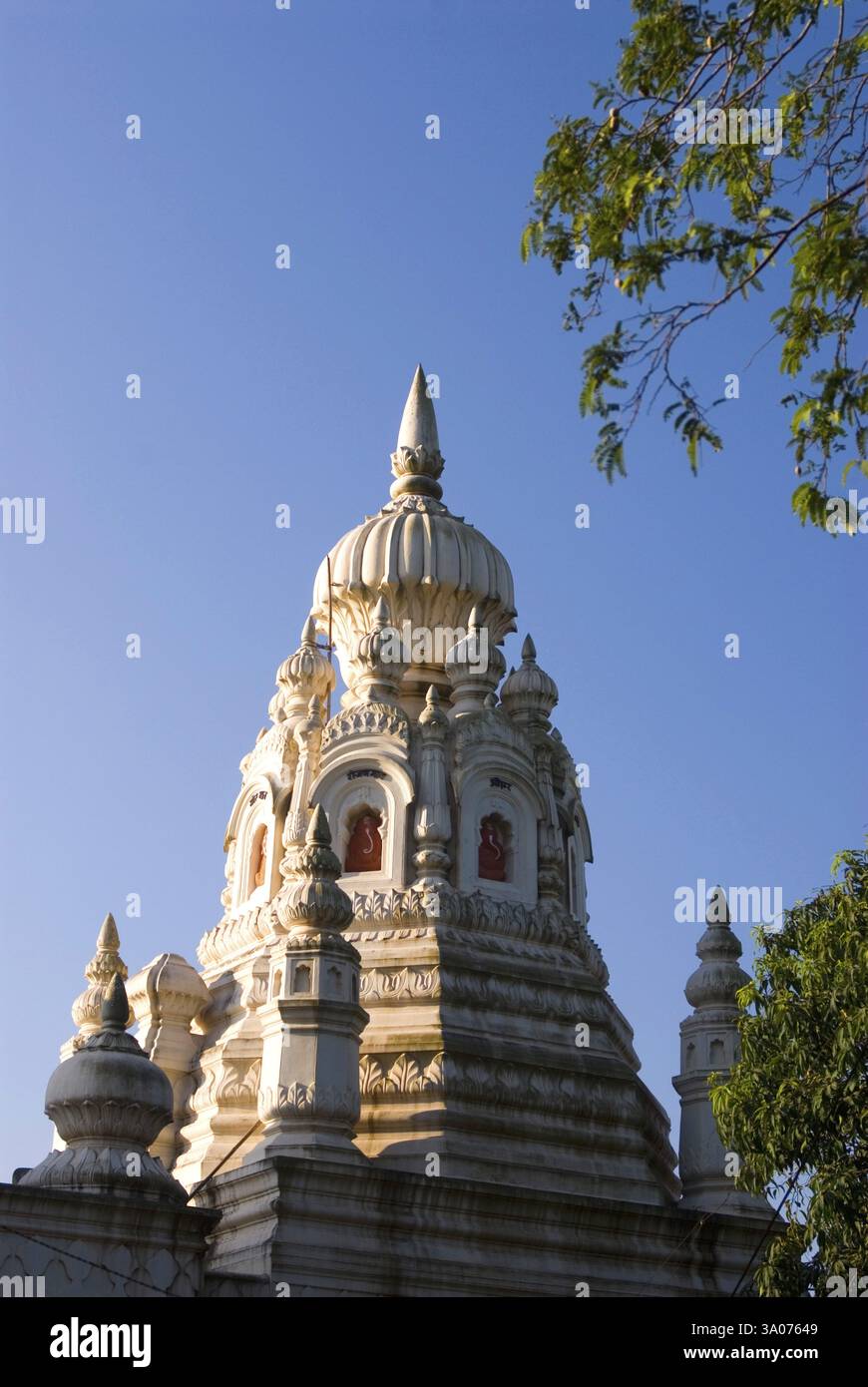 Pinnacle of ganesh temple at Anjarle, district Dapoli, Maharashtra ...