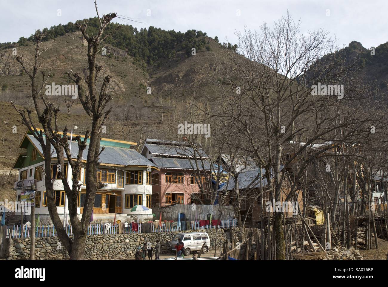 Market place at Pahalgam Jammu and Kashmir India Asia Stock Photo - Alamy