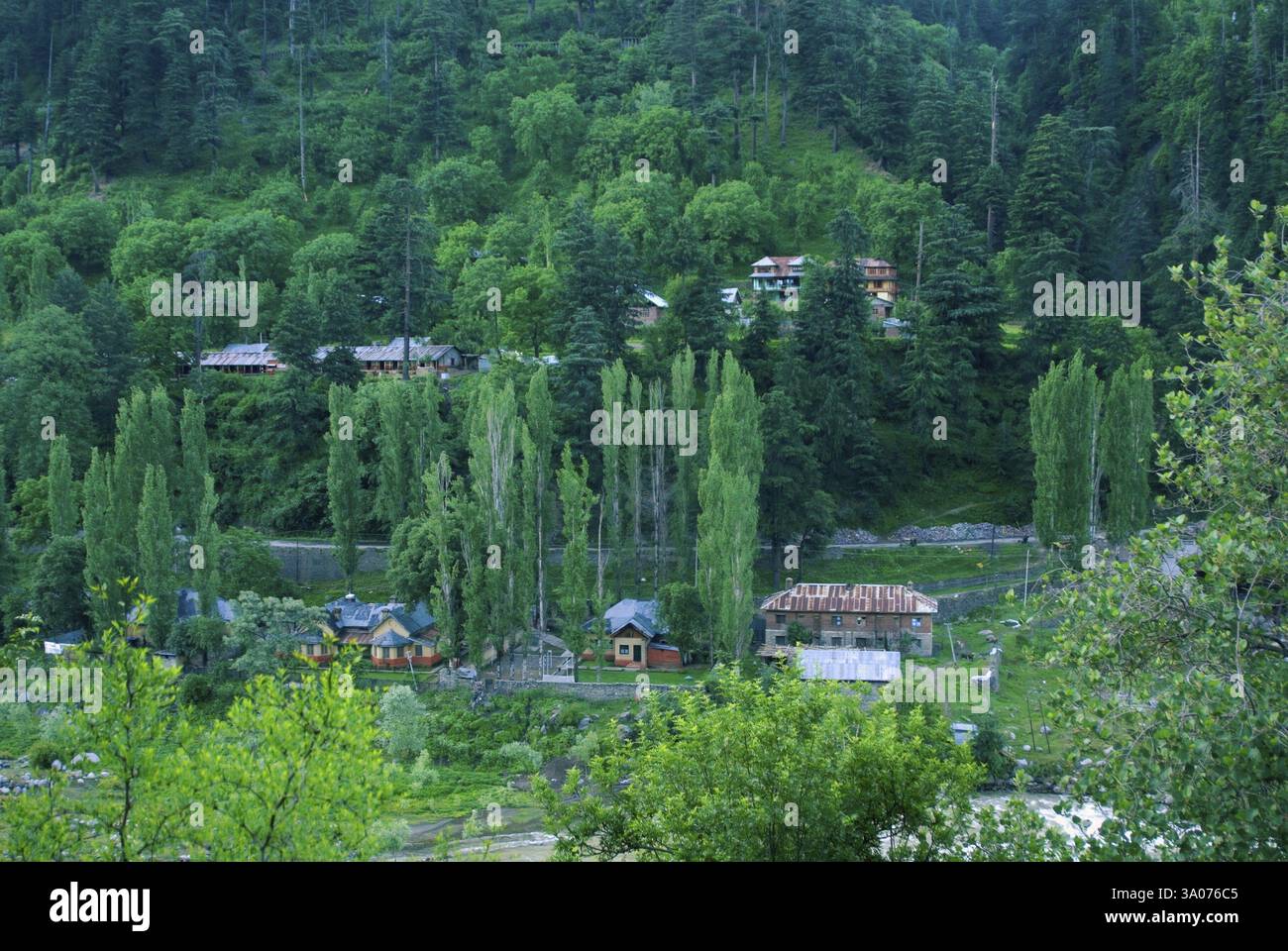 Village near Baramula -Jammu & Kashmir India Asia Stock Photo - Alamy