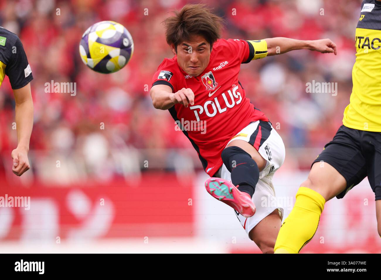 Saitama Stadium 2002, Saitama, Japan. 2nd Mar, 2025. Takahiro Sekine (Reds), MARCH 2, 2025 ...