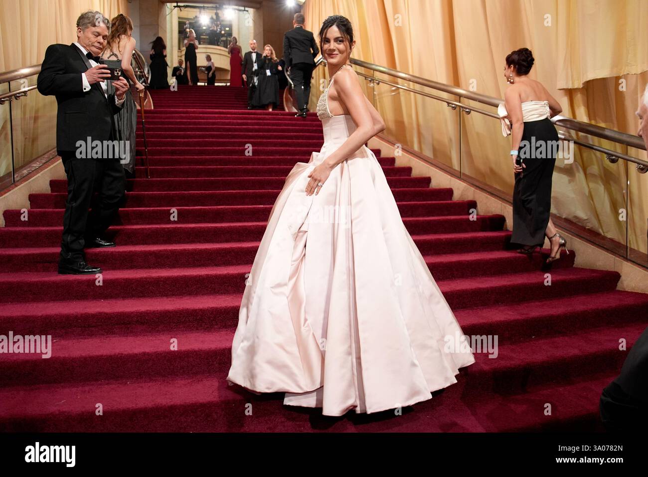 Monica Barbaro arrives at the Oscars on Sunday, March 2, 2025, at the ...
