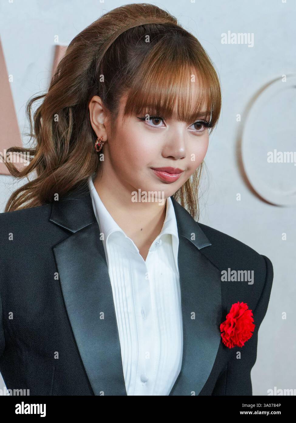 Lisa, ak Lalisa Manoban, walking on the red carpet at the The 97th ...