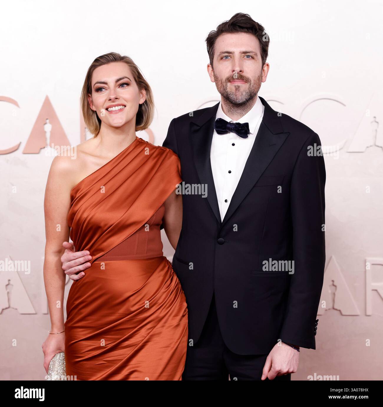 Los Angeles, United States. 02nd Mar, 2025. (L-R) Guest and Stephen ...