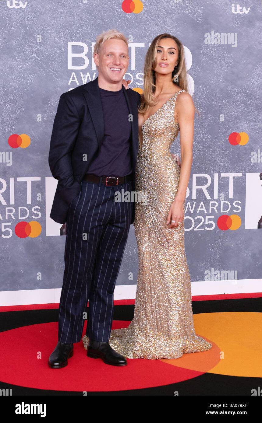 London, UK. 1st March, 2025. (EDITORIAL USAGE ONLY) Jamie Laing and ...