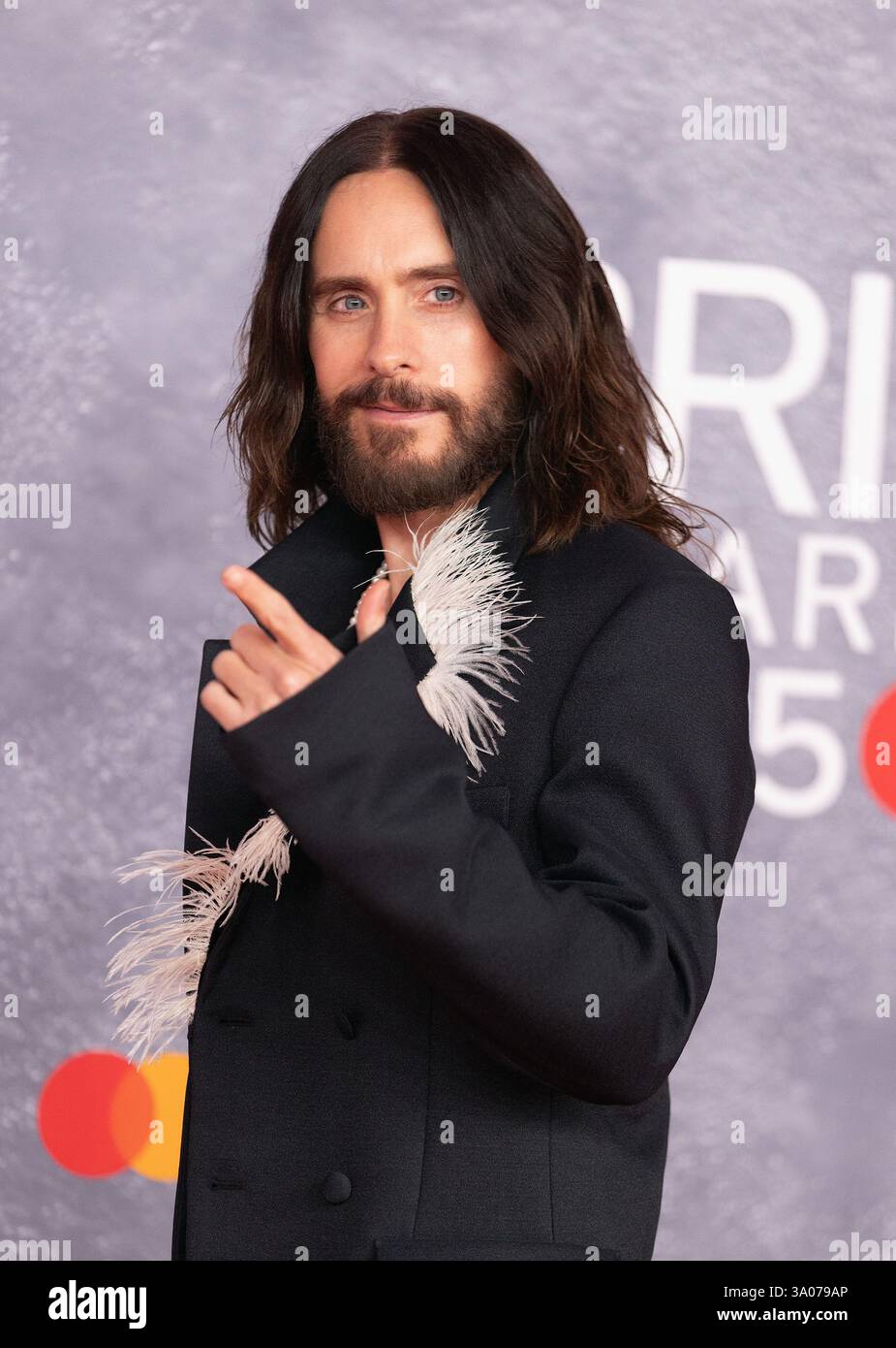 London, UK. 1st March, 2025. (EDITORIAL USAGE ONLY) Jared Leto attends the Brit Awards 2025 Red ...