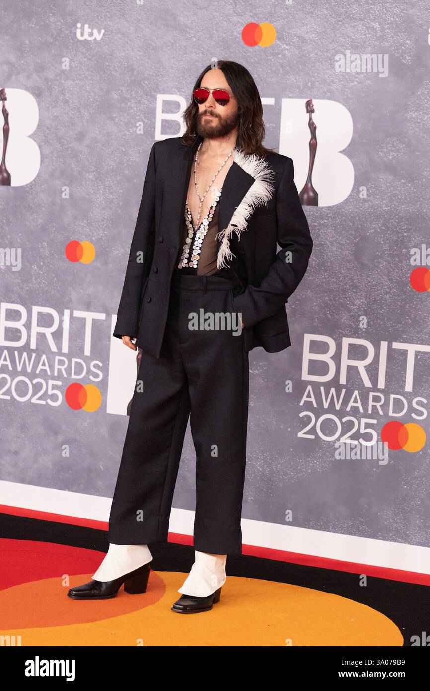 London, UK. 1st March, 2025. (EDITORIAL USAGE ONLY) Jared Leto attends ...