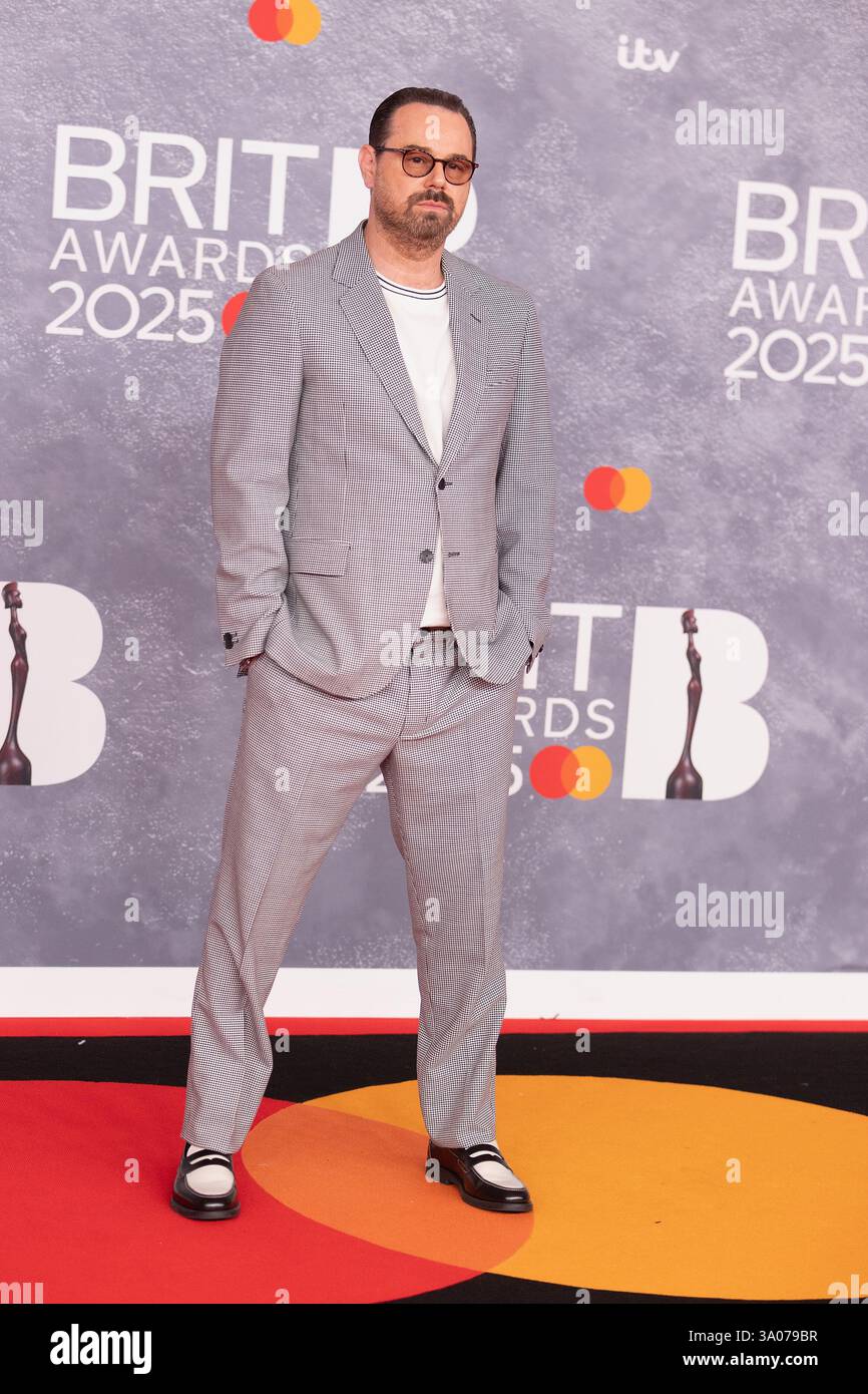 London, UK. 1st March, 2025. Danny Dyer attends the Brit Awards 2025 ...