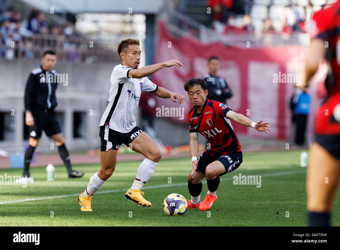 Kashima Stadium, Ibaraki, Japan. 1st Mar, 2025. Yuto Nagatomo (FC Tokyo ...
