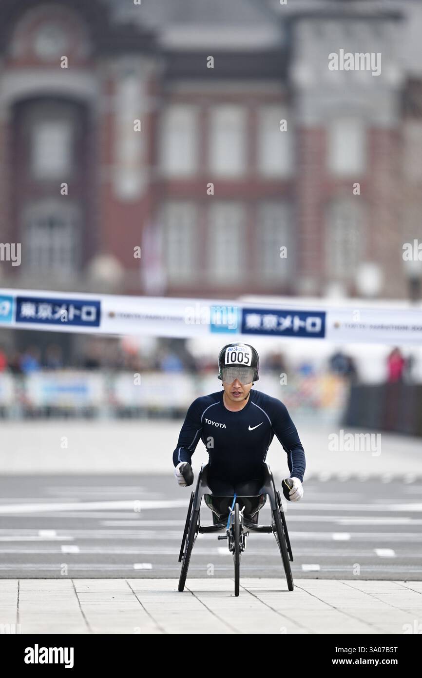 Tokyo, Japan. Credit: MATSUO. 2nd Mar, 2025. Tomoki Suzuki Marathon : Tokyo Marathon 2025 in ...