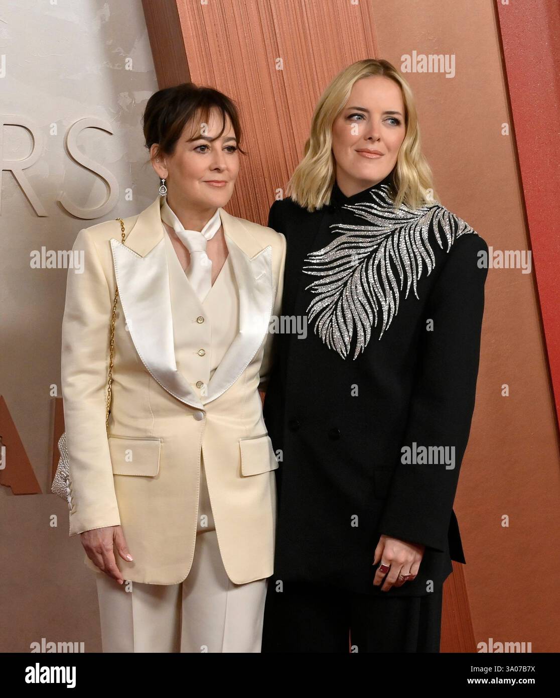 Los Angeles, United States. 02nd Mar, 2025. (L-R) Lesley Barber and ...