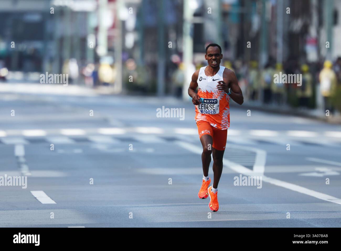 Tokyo, Japan. 2nd Mar, 2025. LEGESE Birhanu (ETH) Marathon : Tokyo ...