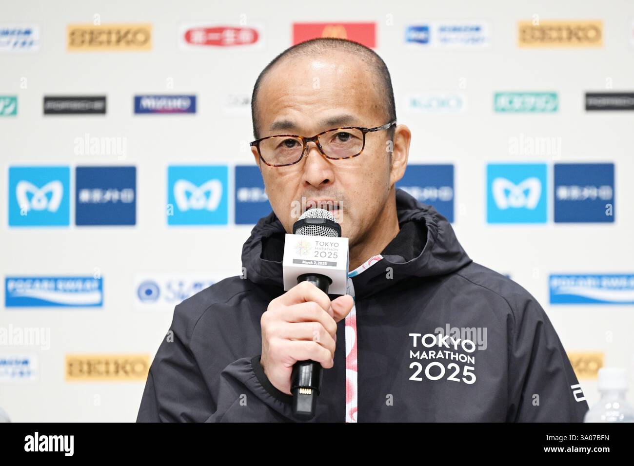 Masazumi Soejima MARCH 2, 2025 - Marathon : Tokyo Marathon 2025 in Tokyo, Japan. Credit: MATSUO ...