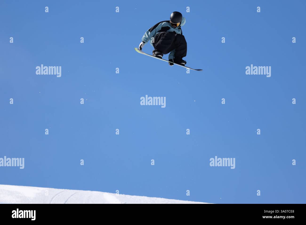 Nagano, Japan. 1st Mar, 2025. Ryoma Kimata Snowboarding : COWDAY SLOPE ...