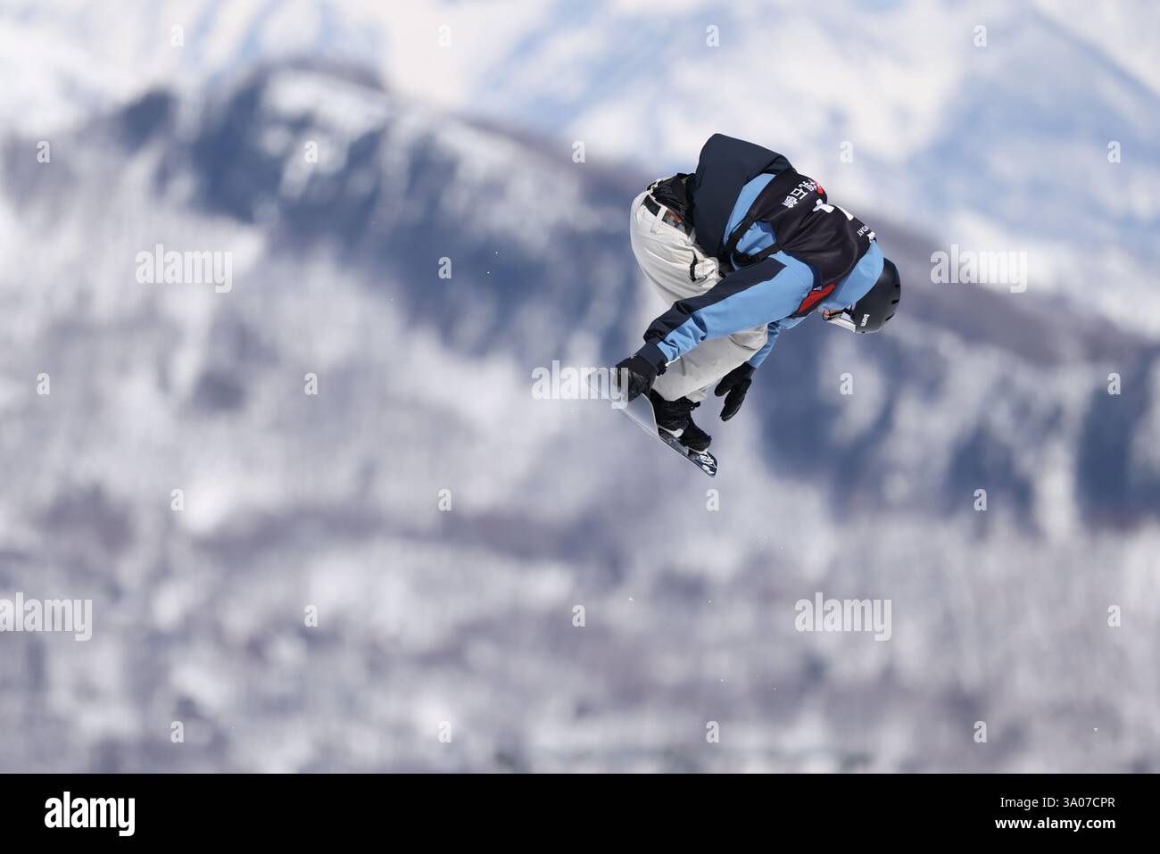 Nagano, Japan. 1st Mar, 2025. Yuto Kimura Snowboarding : COWDAY SLOPE 2025 Men's Slopestyle ...
