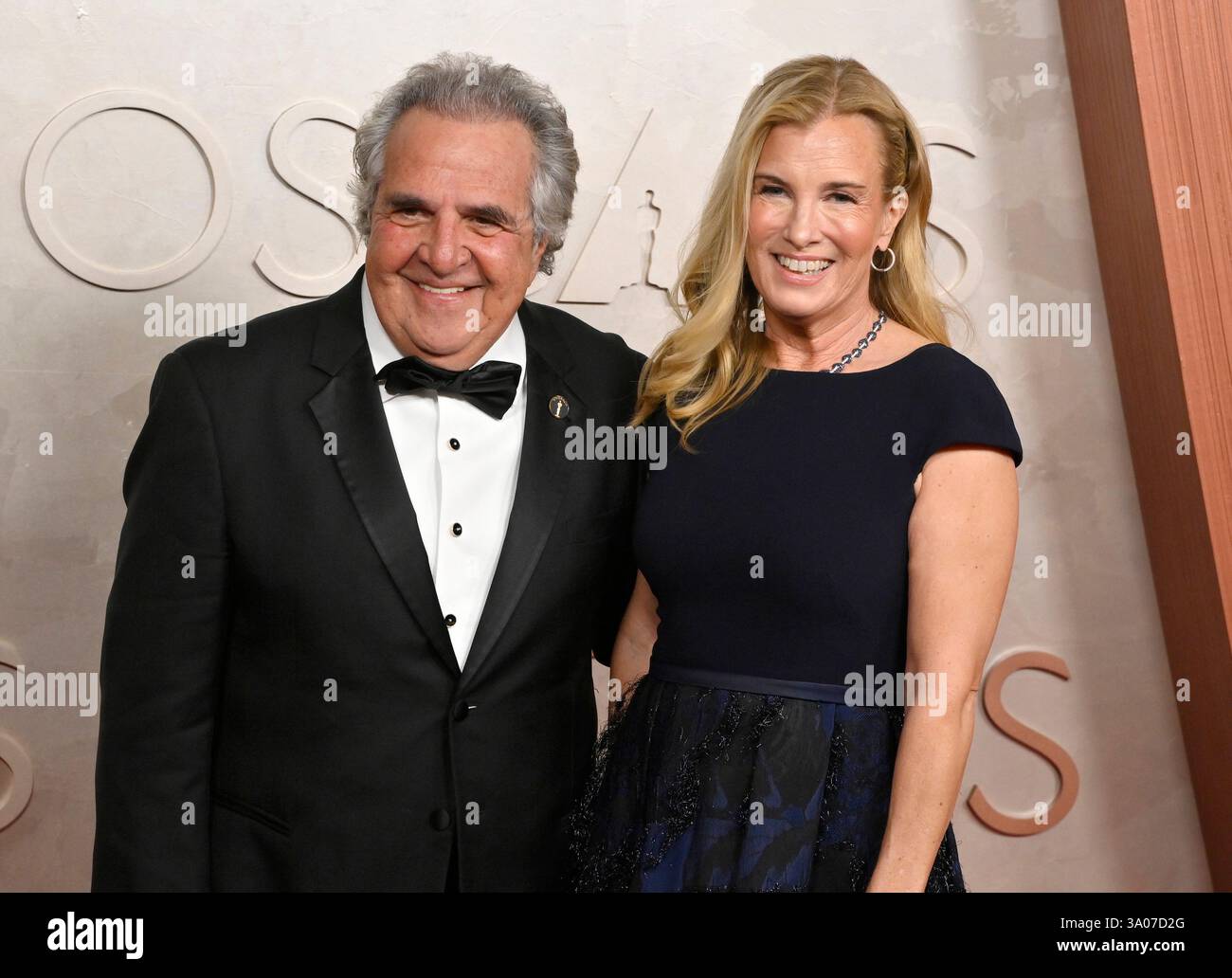 (L-R) Jim Gianopulos and Ann Gianopulos arrive on the red carpet for ...