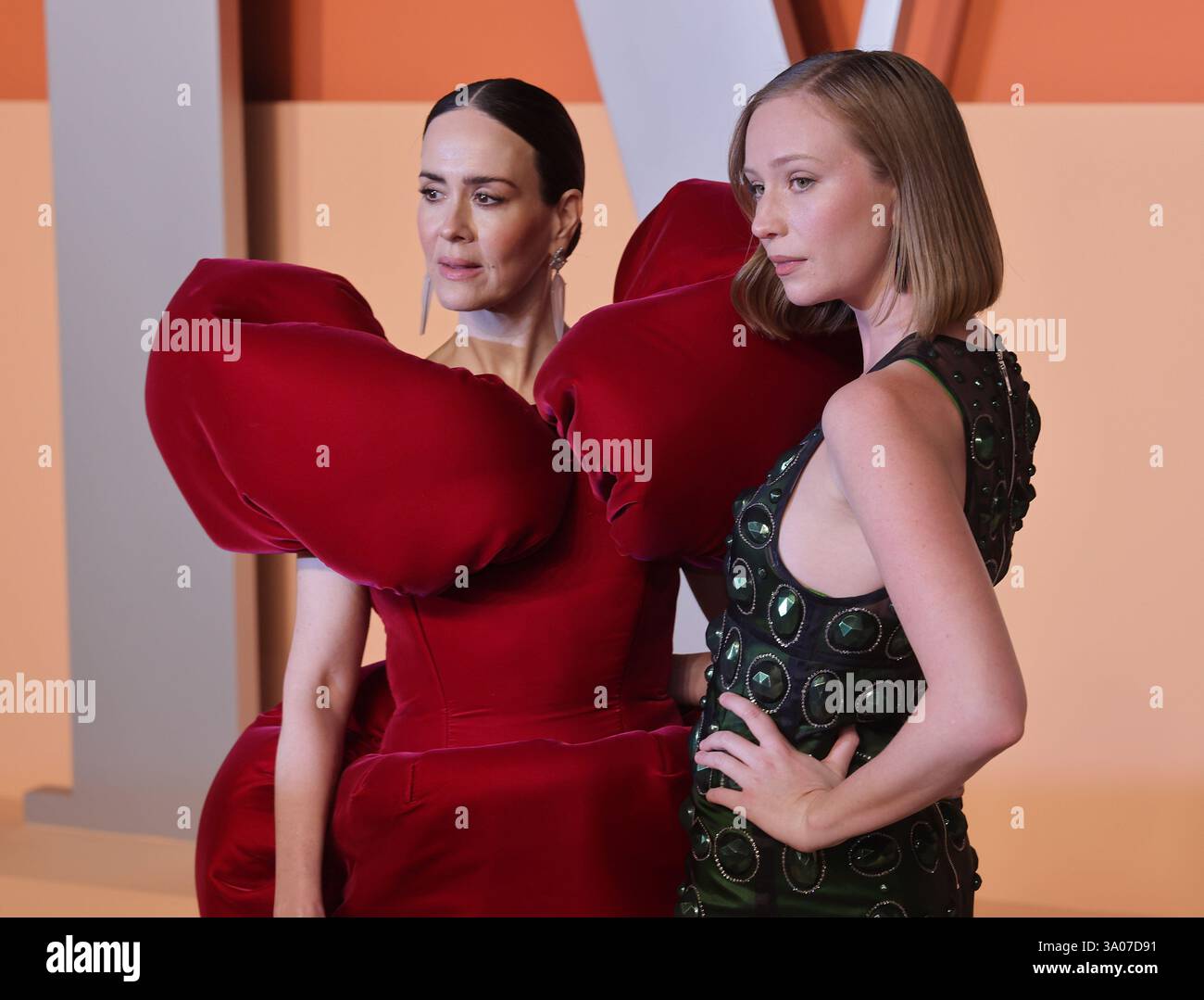 Beverly Hills, USA. 02nd Mar, 2025. Sarah Paulson, Hannah Einbinder ...