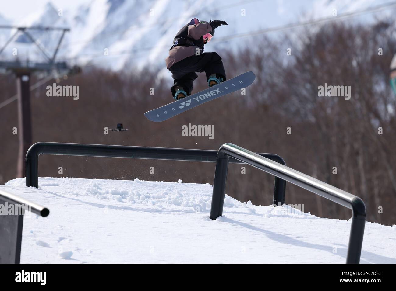 Hiromu Watanabe, MARCH 1, 2025 - Snowboarding : COWDAY SLOPE 2025 Men's ...