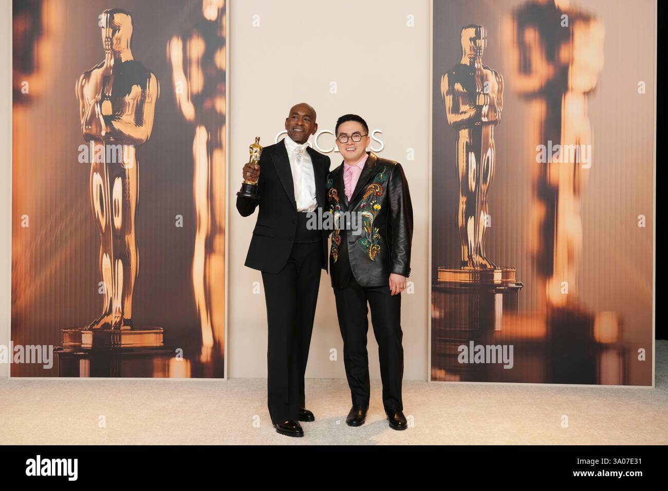 Paul Tazewell, left, winner of the award for best costume design for ...