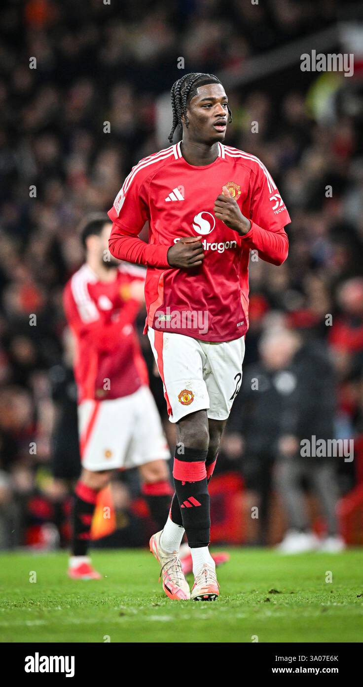 Old Trafford, Manchester, UK. 2nd Mar, 2025. FA Cup Fifth Round ...