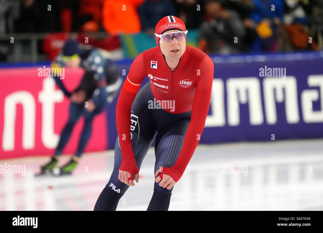 Sander Eitrem (NOR) in action on 1500m men during ISU World Cup 6 on ...