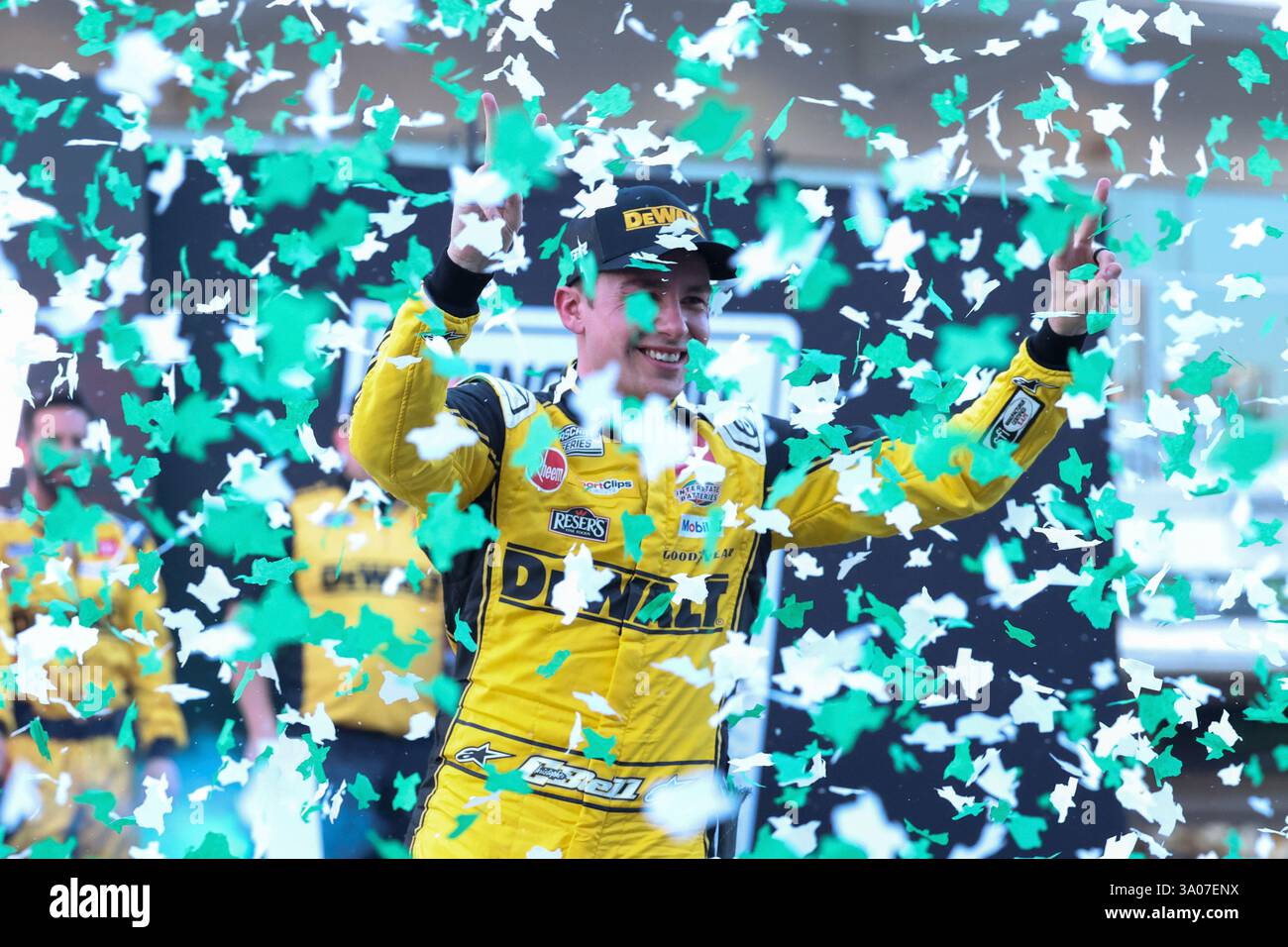 AUSTIN, TX - MARCH 02: Christopher Bell (#20 Joe Gibbs Racing DEWALT ...