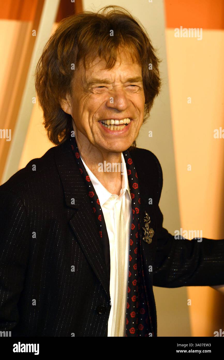 Beverly Hills, Ca. 2nd Mar, 2025. Mick Jagger at the 2025 Vanity Fair ...