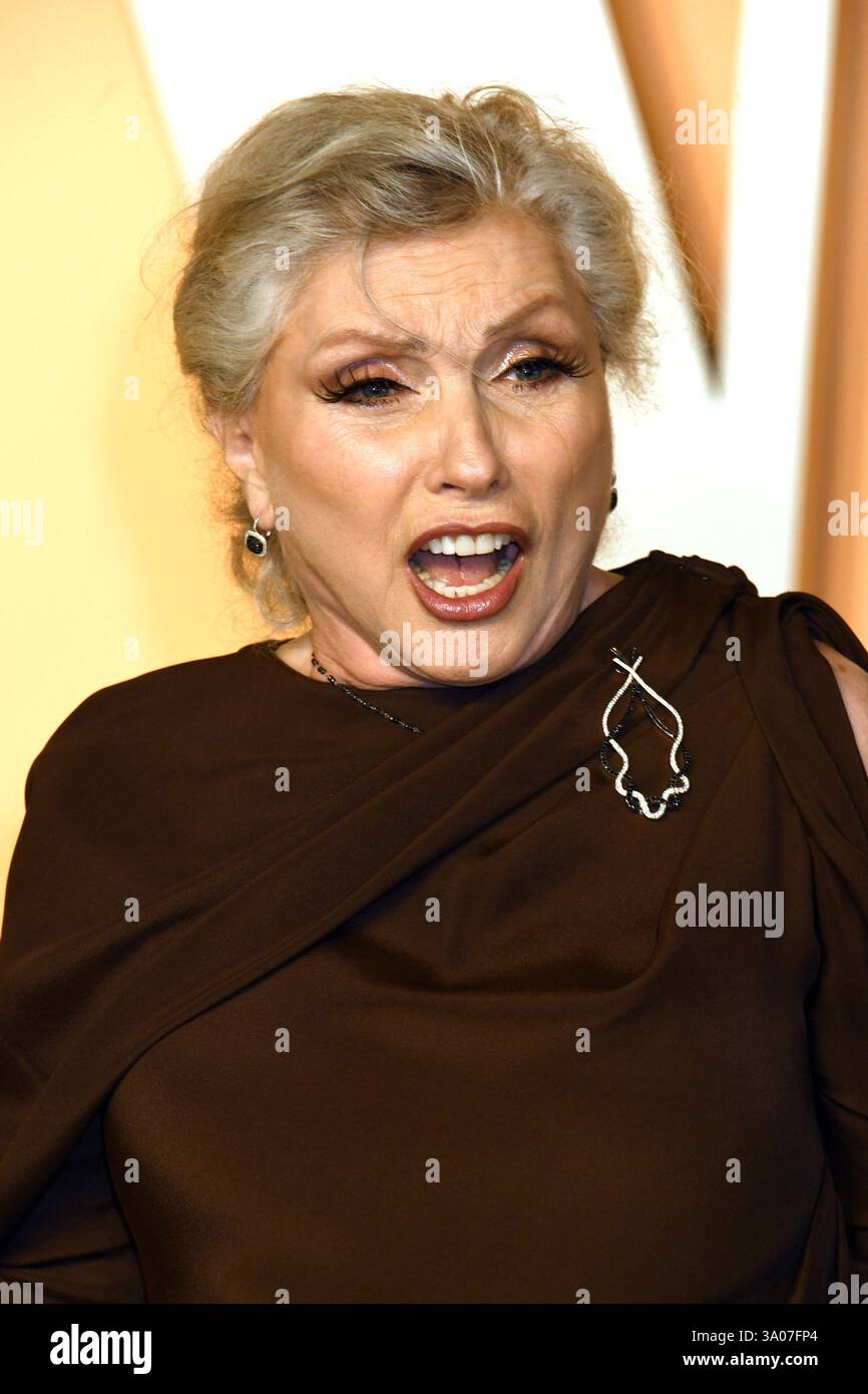 Beverly Hills, Ca. 2nd Mar, 2025. Debbie Harry at the 2025 Vanity Fair Oscar Party on March 2 ...