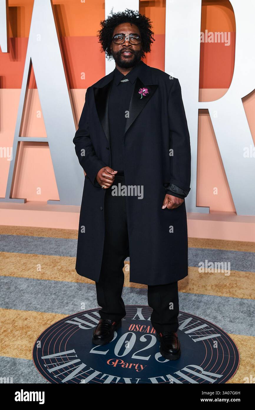 USA. 02nd Mar, 2025. Questlove walking on the red carpet at the 2025 ...