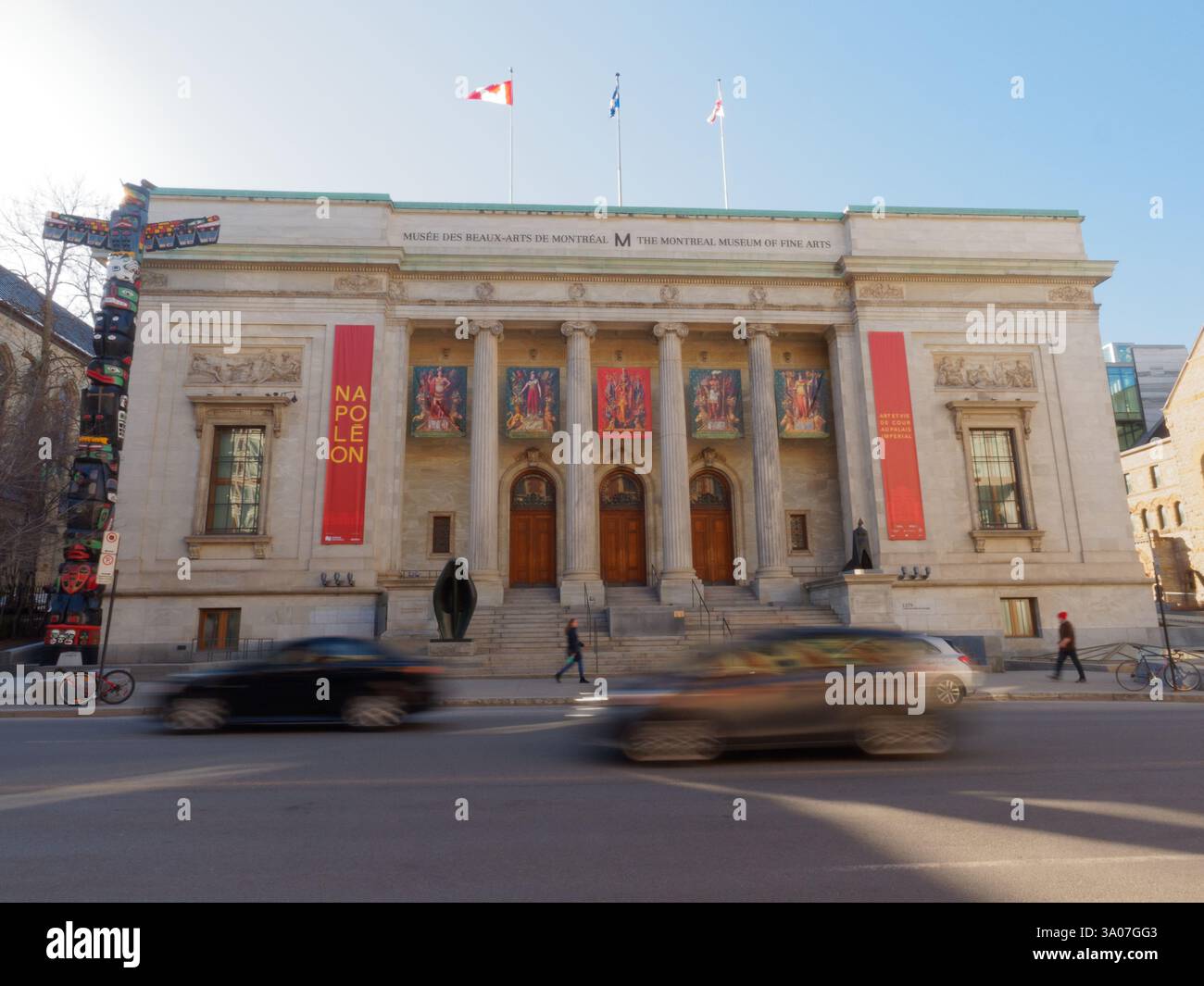 The Montreal museum of fine arts building Stock Photo - Alamy