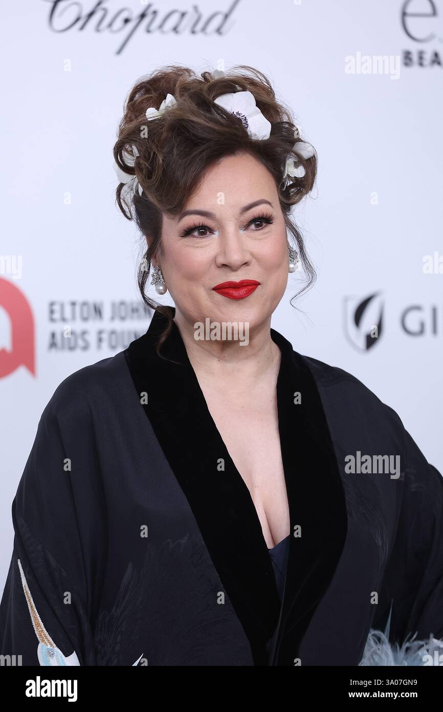 West Hollywood, USA. 02nd Mar, 2025. Jennifer Tilly attends Elton John ...