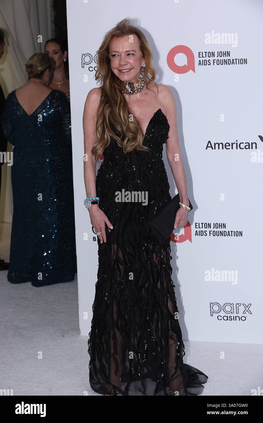 West Hollywood, USA. 02nd Mar, 2025. Caroline Scheufele attends Elton ...