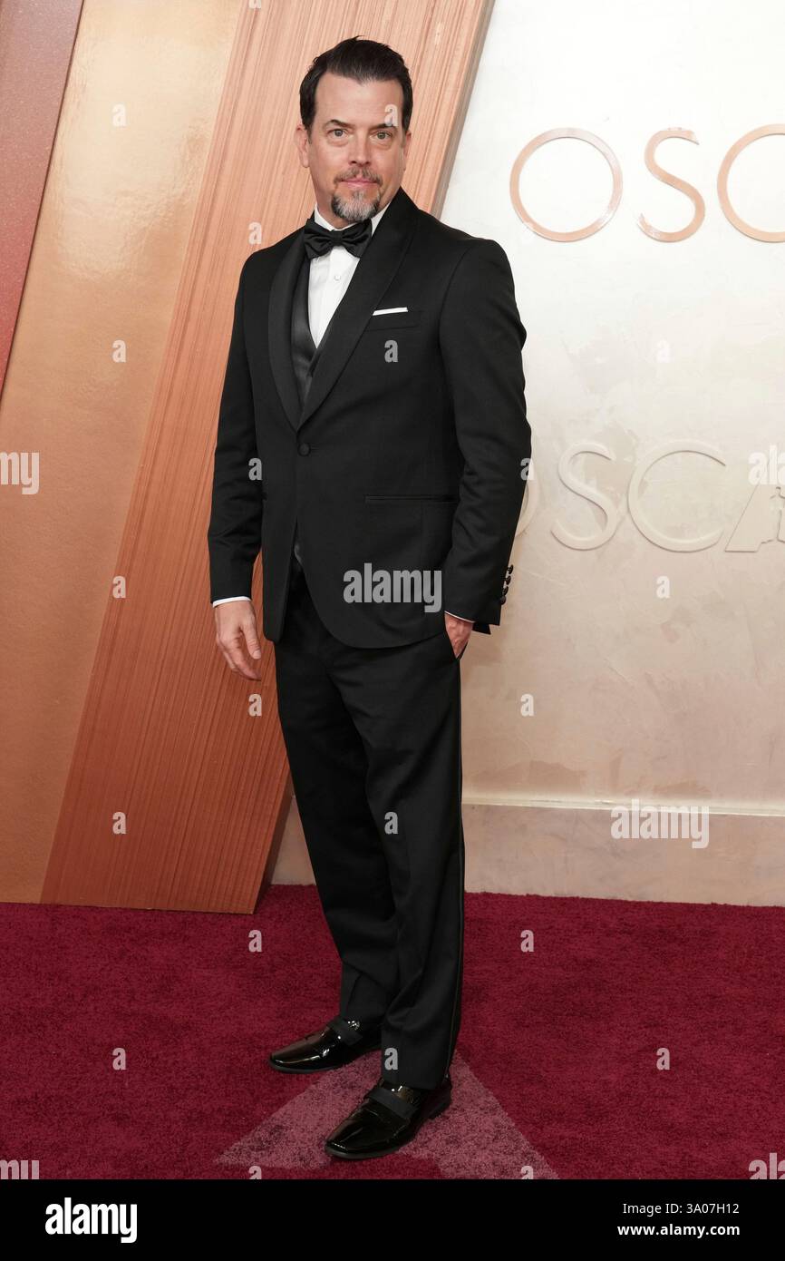 Nick Gordon arrives at the Oscars on Sunday, March 2, 2025, at the ...