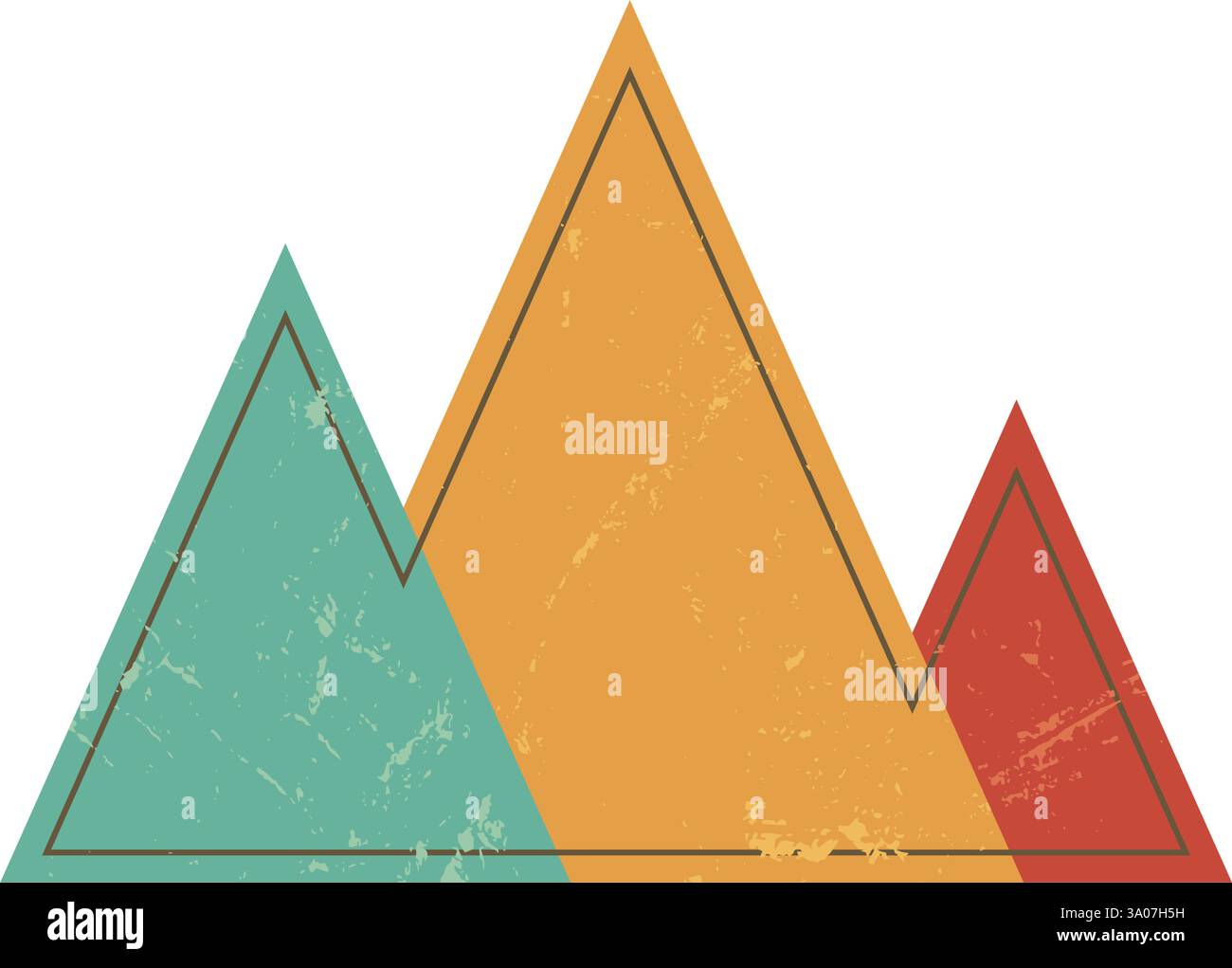 Bold Geometric Triangle Icon Stock Vector Image & Art - Alamy