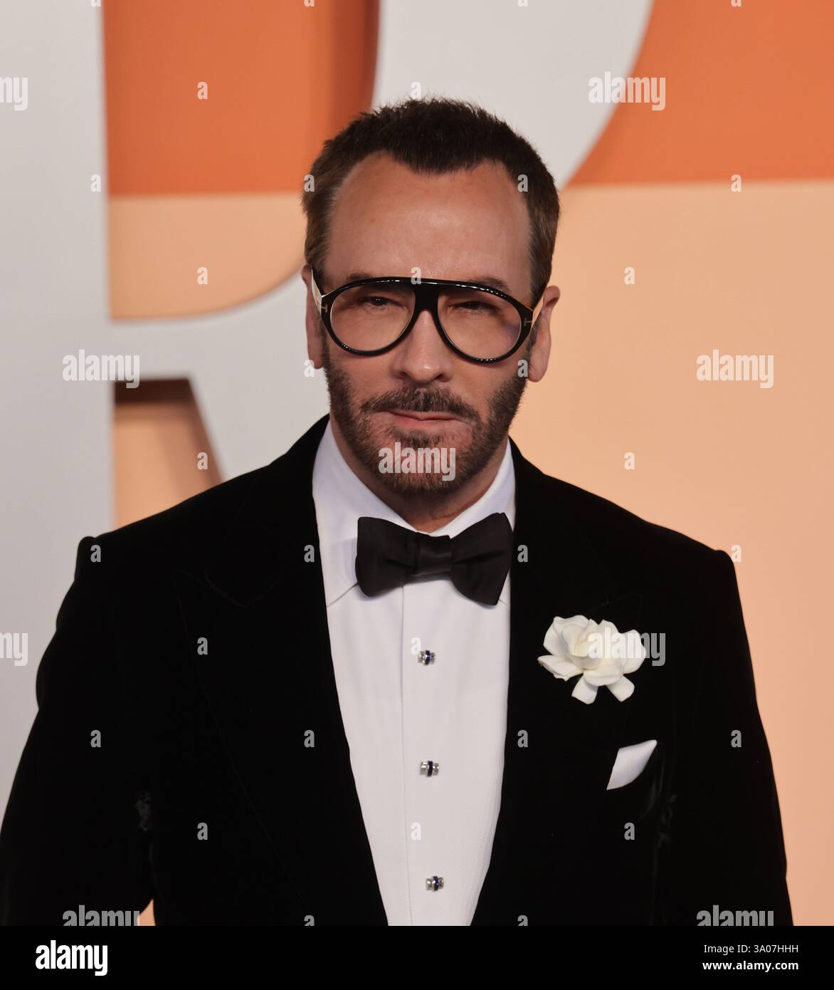 Tom Ford attends the 2025 Vanity Fair Oscar Party at Wallis Annenberg ...