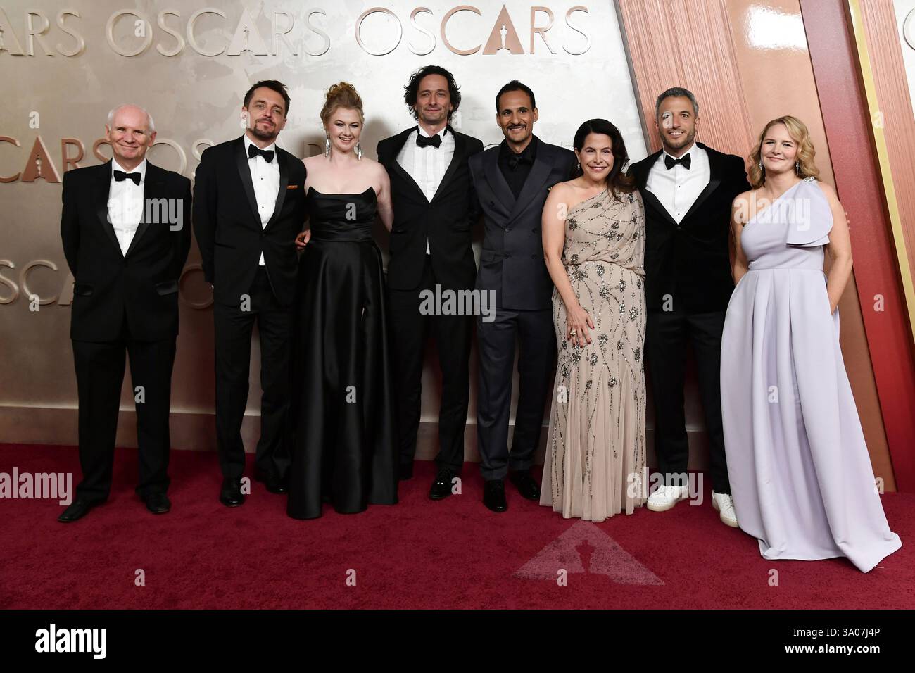 Compton Ross and from left, Jacob Jarek, Julianne Forde, Louis Tisné, Ali Abbasi, Amy Baer ...