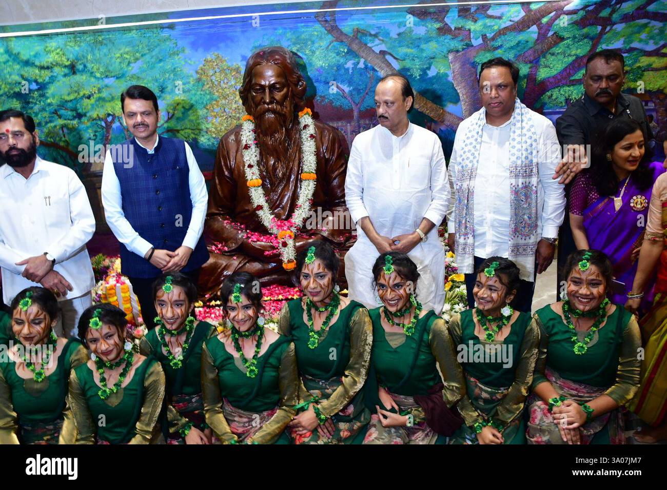 Mumbai, India. 02nd Mar, 2025. MUMBAI, INDIA - MARCH 2: Maharashtra Chief Minister Devendra ...