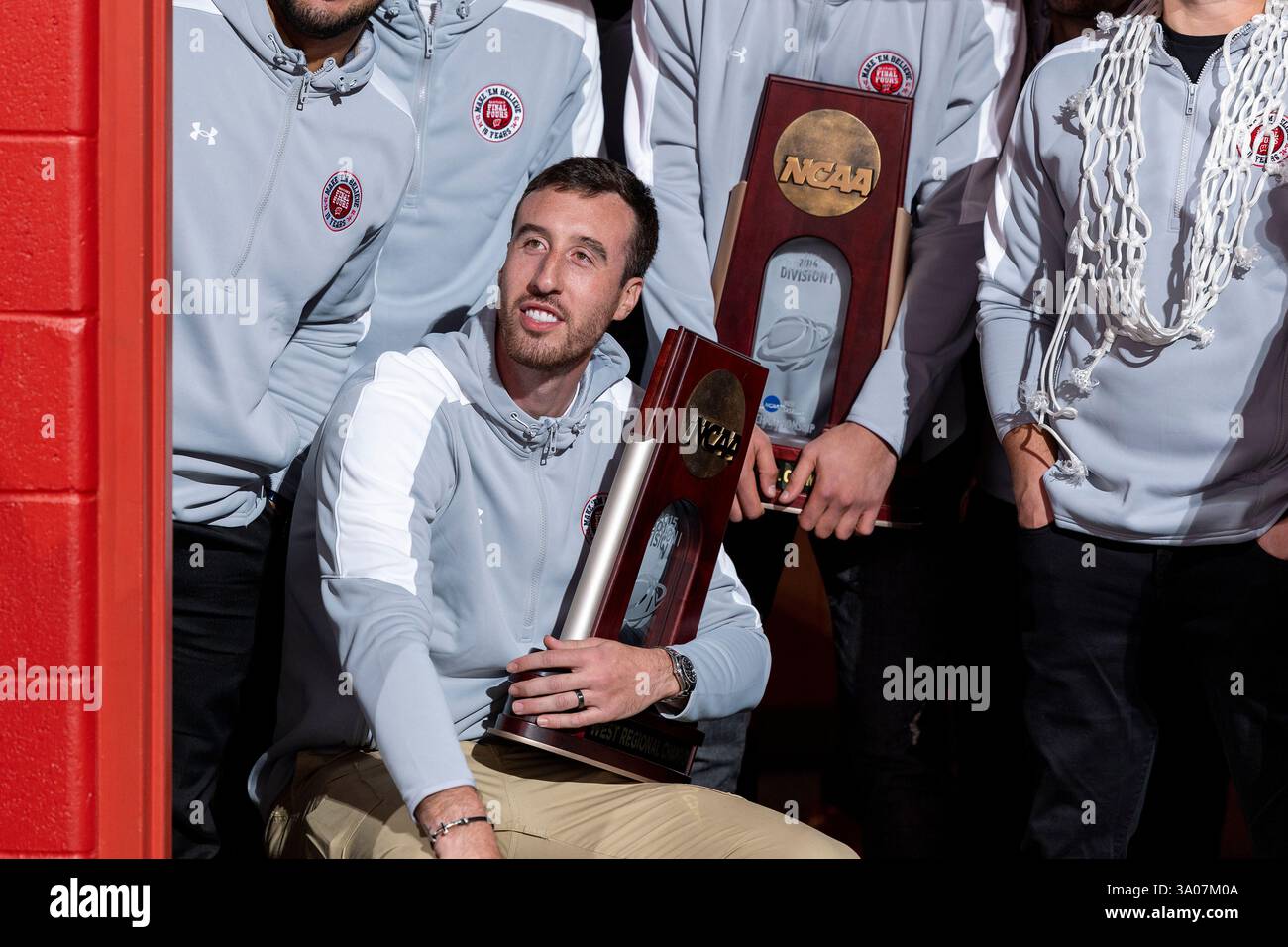 Wisconsin Badgers Frank Kaminsky before an NCAA college men's ...